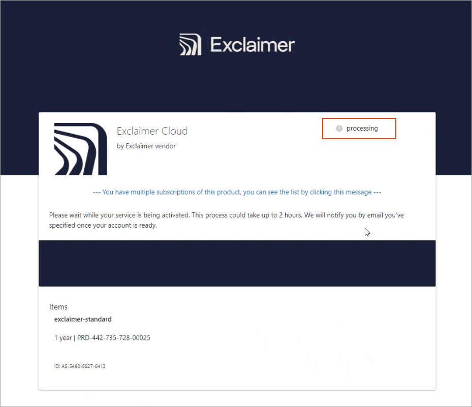 How to purchase or renew your Exclaimer subscription through Azure Marketplace – Exclaimer ...